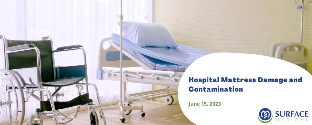 Hospital Mattress Damage and Contamination | Clean Patch® | Surface Medical